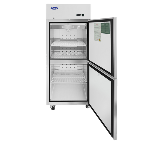 Atosa MBF8010GR 28.7" W 1-Section Solid Door Reach-In Refrigerator ...