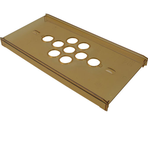 Duke DUK155873 (or Equivalent) Lid, Food Pan (Vented, Amber) (197-1206 ...