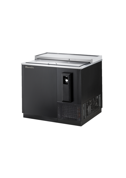 Blue Air BBC-36B-HC Bottle Cooler 1 Slide Top, Black Finish Exterior ...
