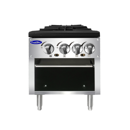 Atosa ATSP-18-2-NG CookRite Stock Pot Stove Natural Gas (2) Three-Ring ...