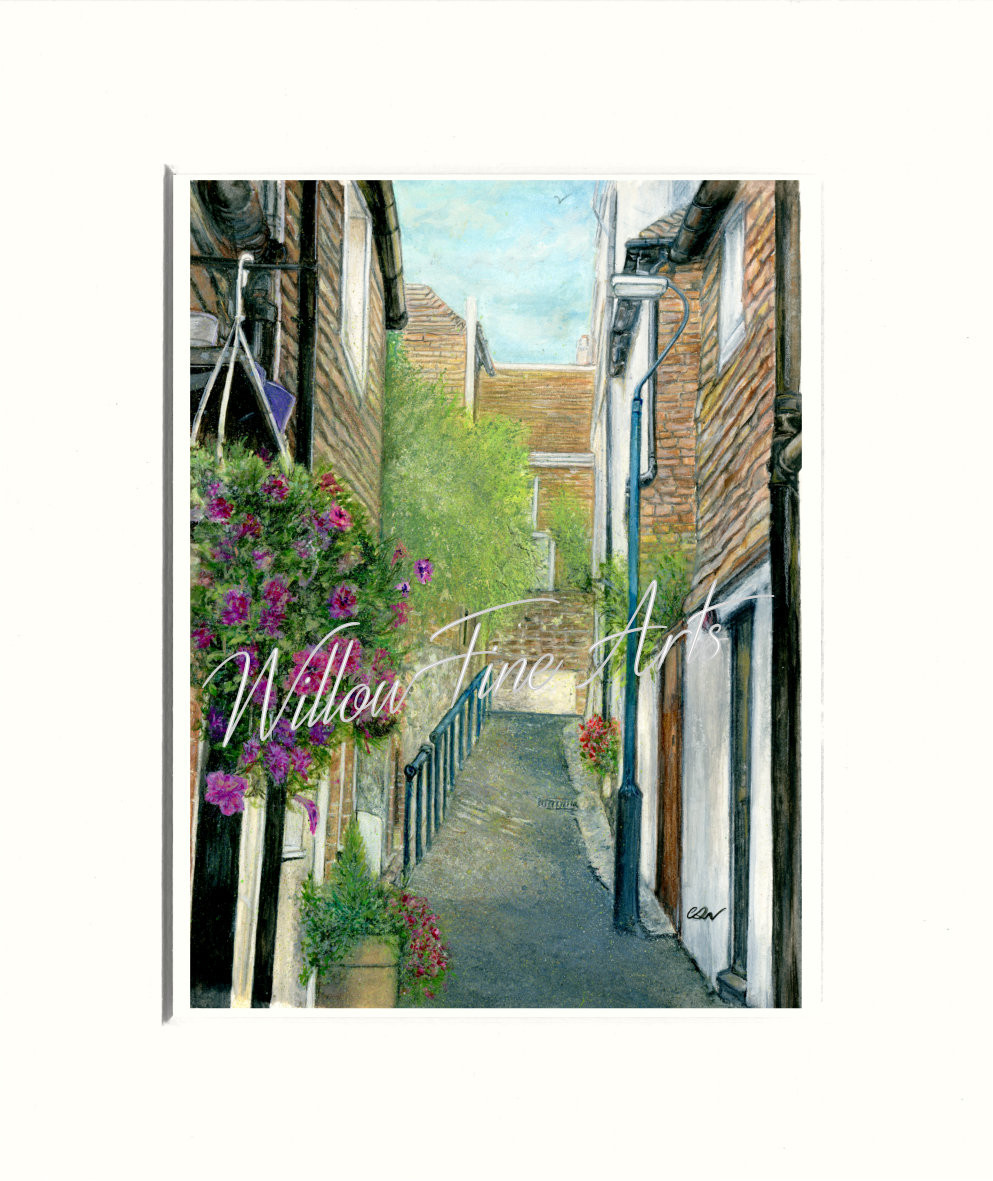 Bells Lane, Tenterden - Collectors Print - Willow Fine Arts