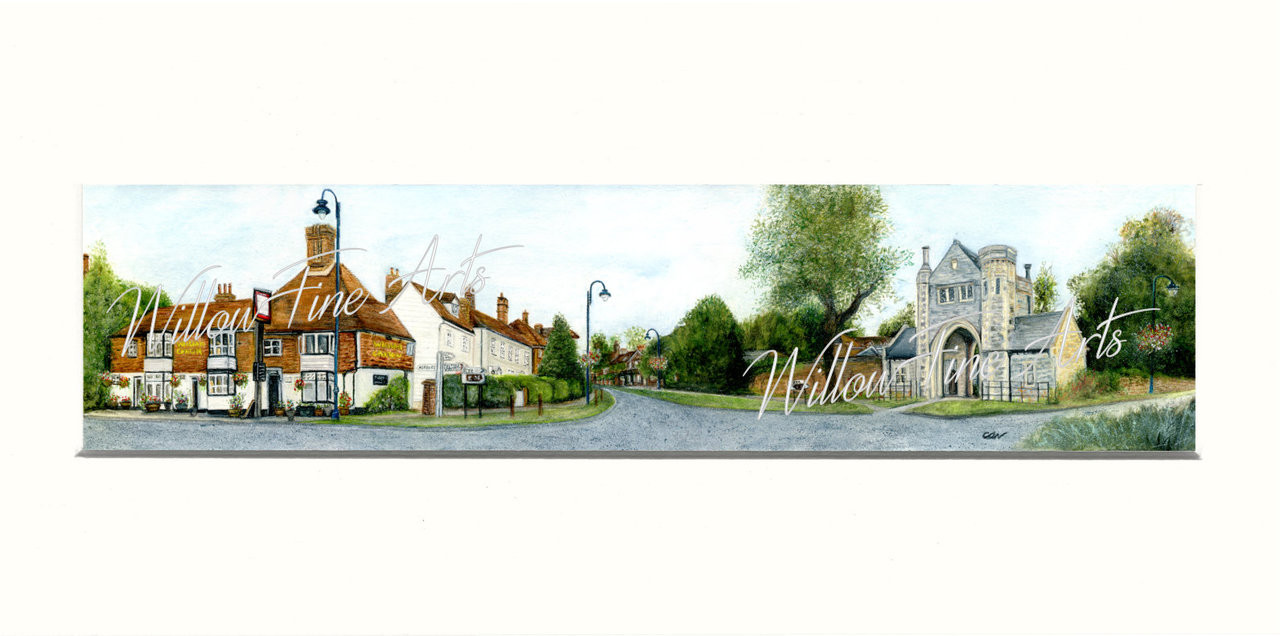 Bells Lane, Tenterden - Collectors Print - Willow Fine Arts