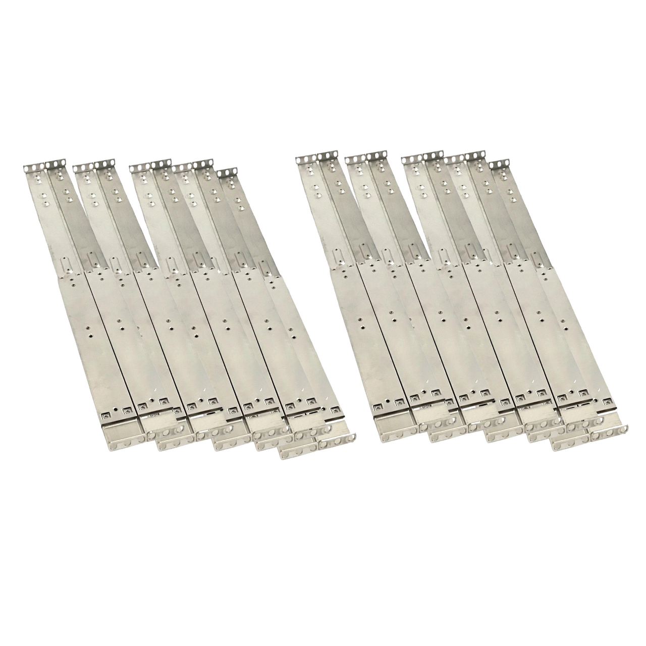 LOT of 10 Supermicro MCP-290-00052-0N 1U Extendable Rail Kit