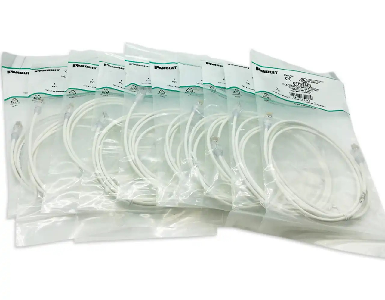 New 10x Panduit UTP28SP10 Cat 6 6ft Ethernet Cable UTP LAN RJ45