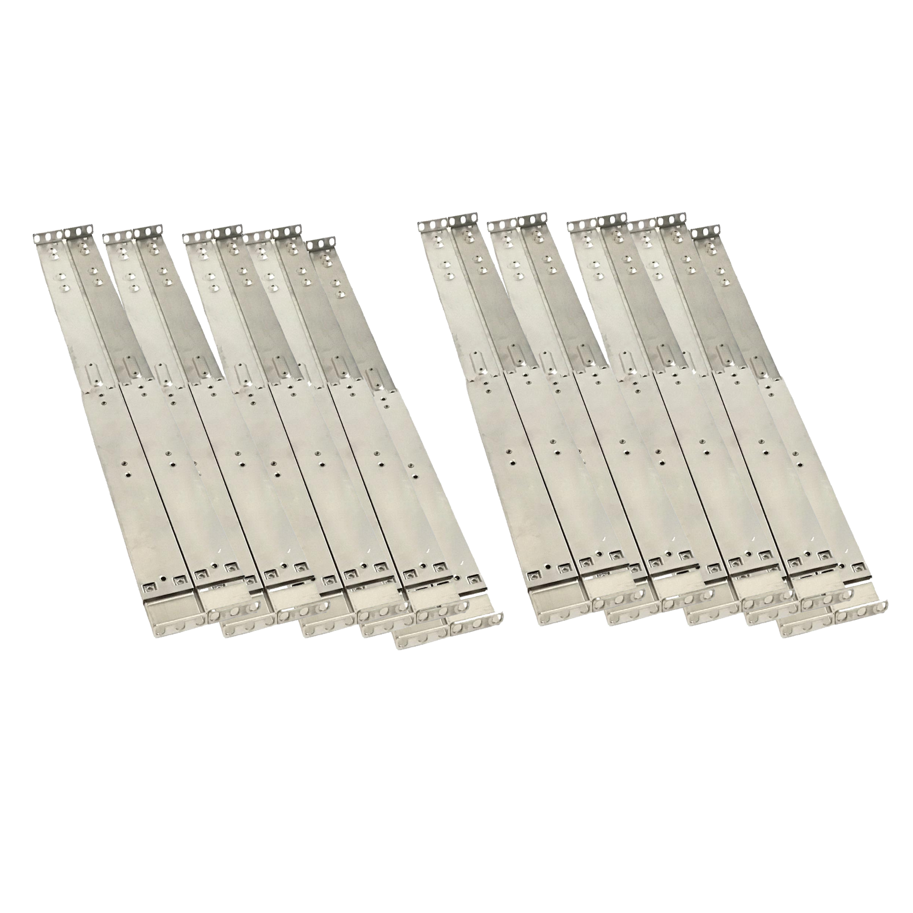 LOT of 10 Supermicro MCP-290-00052-0N 1U Extendable Rail Kit