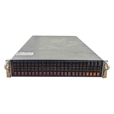 Supermicro 2U Server 24 Bay SFF 4x 960GB NVMe 2x Intel E5-2670 V3 24 ...