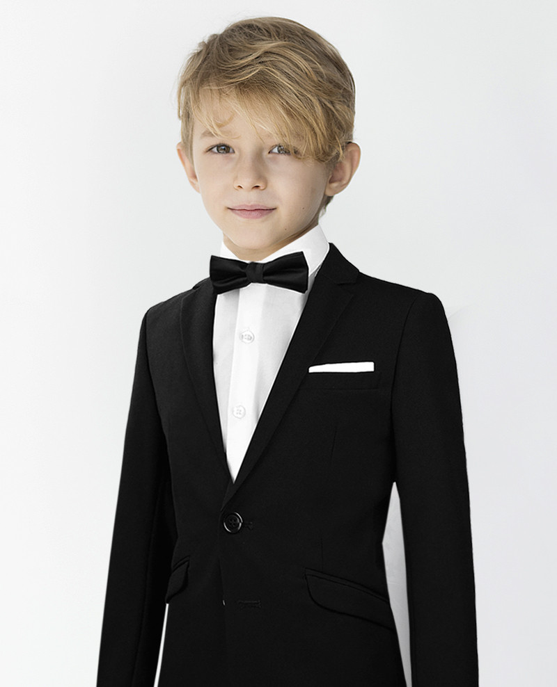 Boys Tuxedos | Toddler Tuxedos | Ring Bearer Outfits Black N Bianco