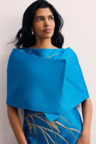Bari Wrap Vivid Turquoise - Welcome to the Fold LTD