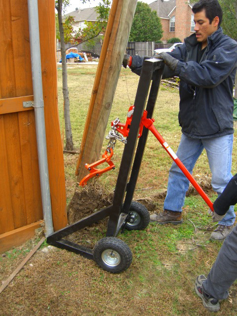 OZ-Puller with Post & Plug Clamps | OZCO Post Puller