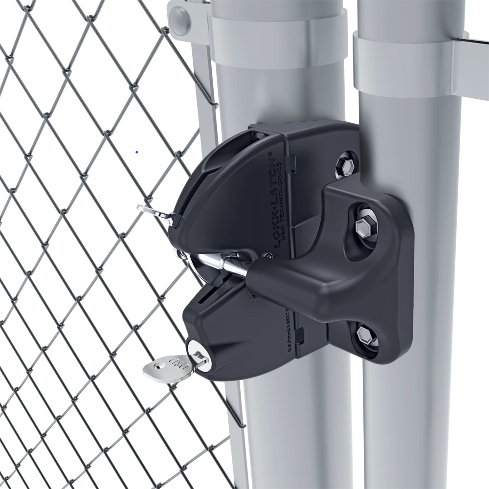 Fences - Gate Hardware - Chain Link Gate Hardware - Chain Link Latches ...