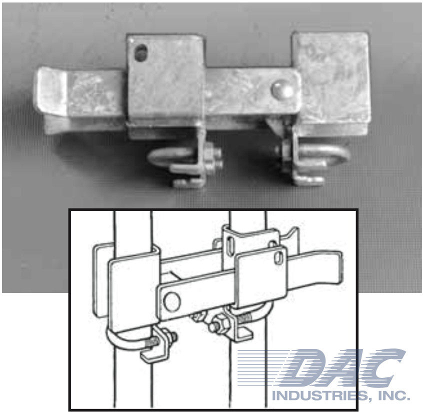 Heavy Duty Strong Arm Latch for 2" Square Framed Walk Gates