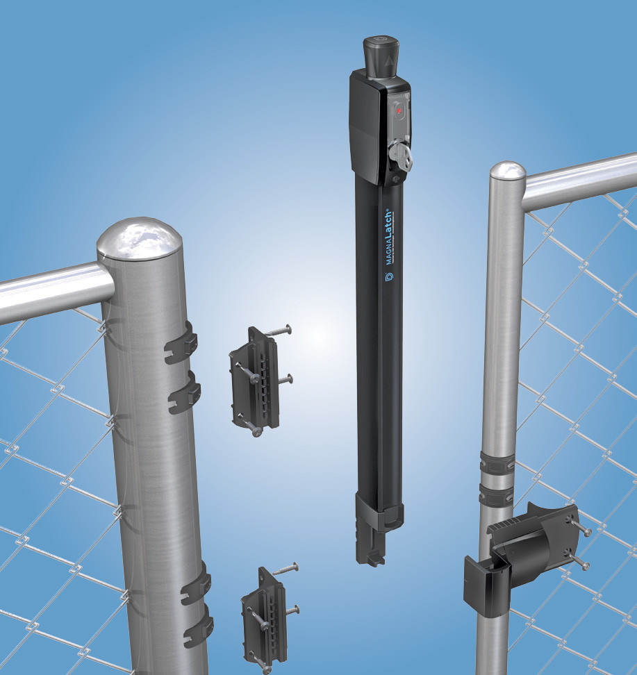 Round Post Adapter for MagnaLatch Top Pull Magnetic Latch