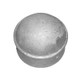 Galvanized Steel Dome Post Caps for Chain Link - Many Sizes