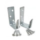 OZCO Wood To Wood EZ-Hide Brackets | Wood Fence Brackets