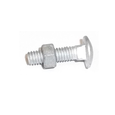 Galvanized Chain Link Carriage Bolts | Multiple Sizes