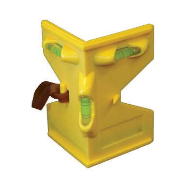 OZ-Post Level | Hands Free Level & Plumb Tool for Fence Posts