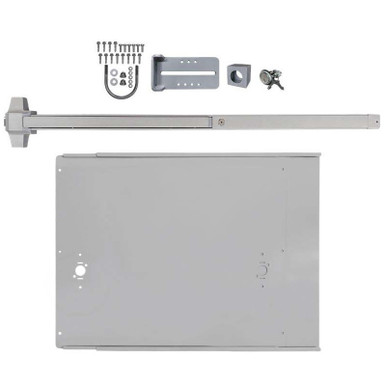 DAC Industries Deluxe Economy Exit Bar Gate Kit with Lock Box