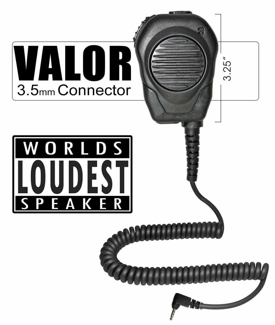VALOR Remote Shoulder Microphone For Sonim