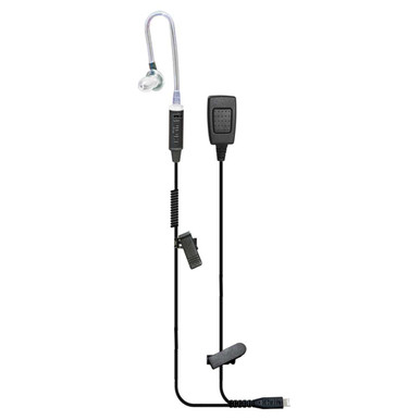 VICTORY 2-Wire PTT Earpiece w/Lightning Connector For Apple