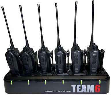 TEAM6 MULTI-CHARGER - Smartphones and Two-Way Radio Charger