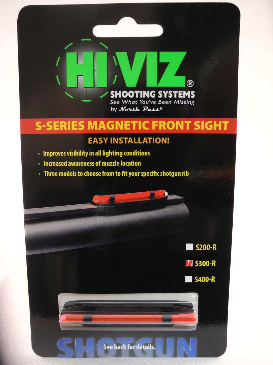 Hi Viz Narrow Magnetic Shotgun Sight-1665975097 - Classic Upland Supply