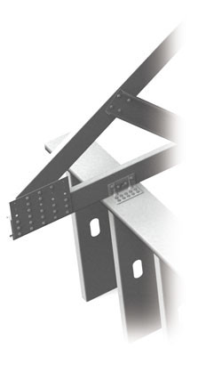 G436 18GA PUNCH GUSSET PLATE - Clarkwestern Dietrich Building Systems