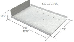 UXRC6 UNI-CLIP™EXT RIGID CLIP - Clarkwestern Dietrich Building Systems