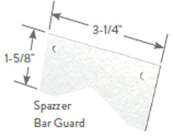 SPBG SPAZZER® BAR GUARD™