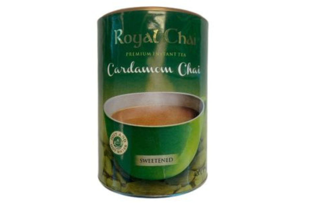 Royal Chai Tub Cardamom Sweetened 400g - 1 Pack - MasMore