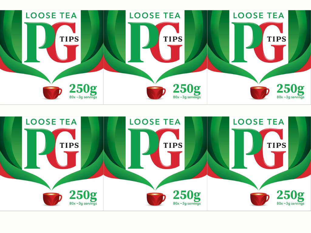 Pg Tips Original Loose Tea 250g - 6 Pack - MasMore