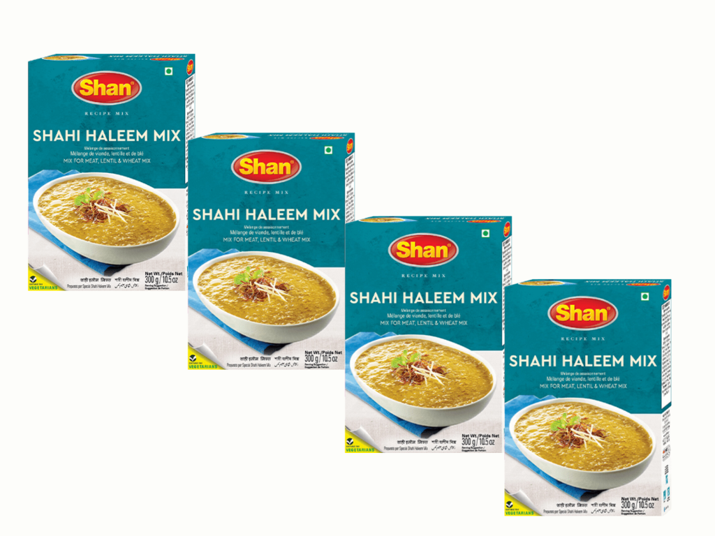 Shan Special Shahi Haleem Mix 300g - 4 Pack. - MasMore