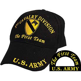 1st Cavalry Division "The First Team" Baseball Cap - Meach's Military ...