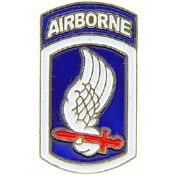 U.S. Army 8th Infantry Division Airborne pin - Meach's Military ...