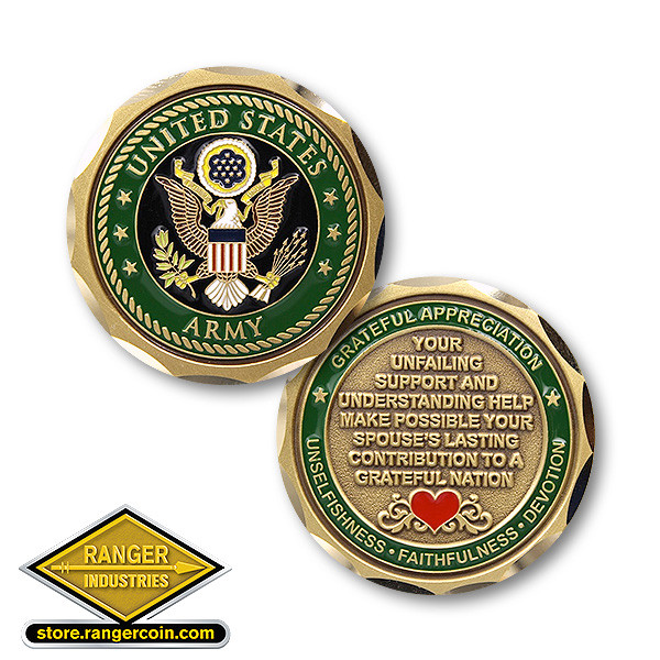 US Army Captain Challenge Coin - Meach's Military Memorabilia & More