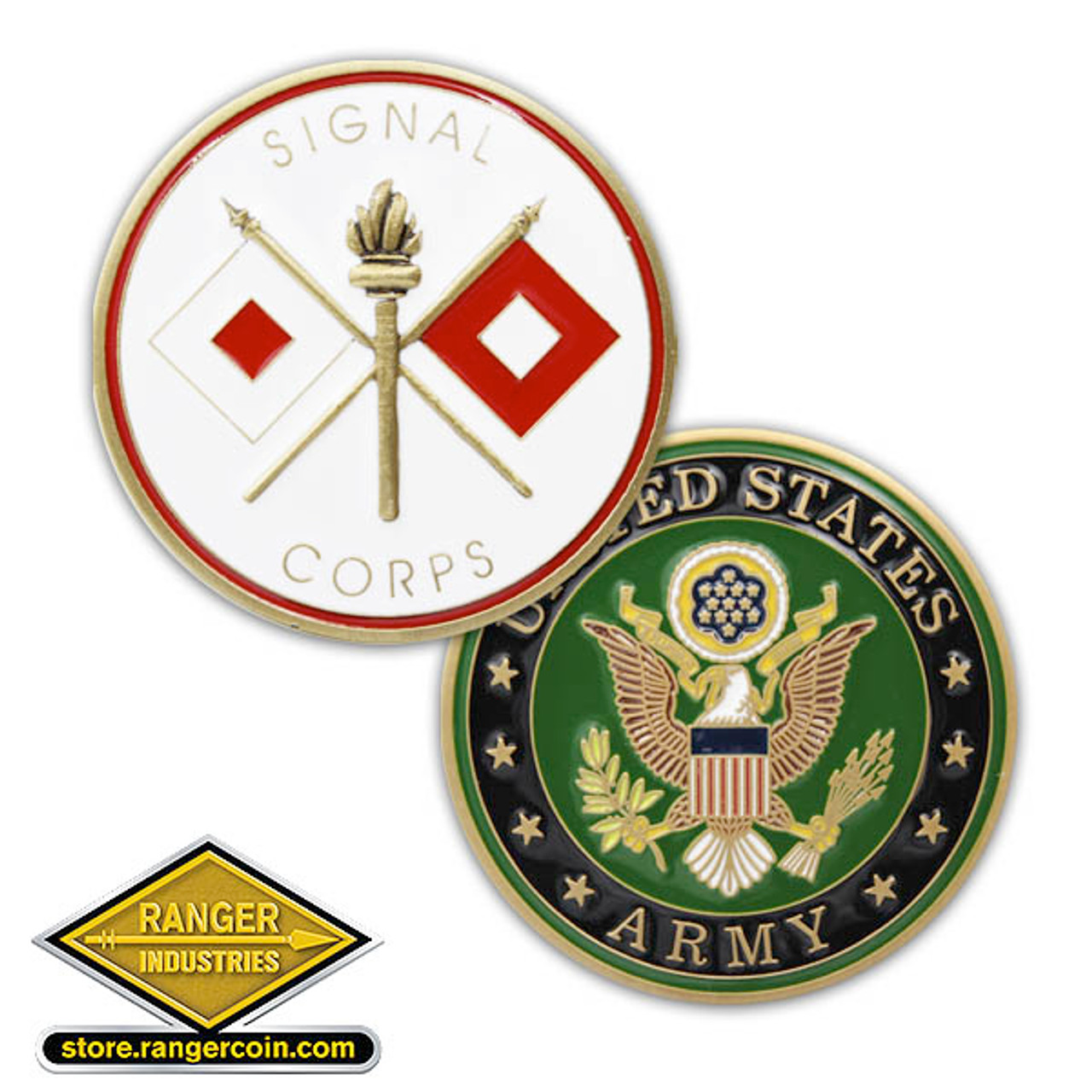 Us Army Medical Service Corps Challenge Coin Meachs Military