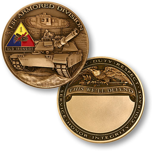 US Army Lieutenant Colonel Challenge Coin - Meach's Military ...