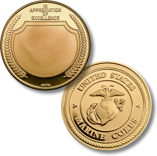 My Son Is A Marine Challenge Coin - Meach's Military Memorabilia & More