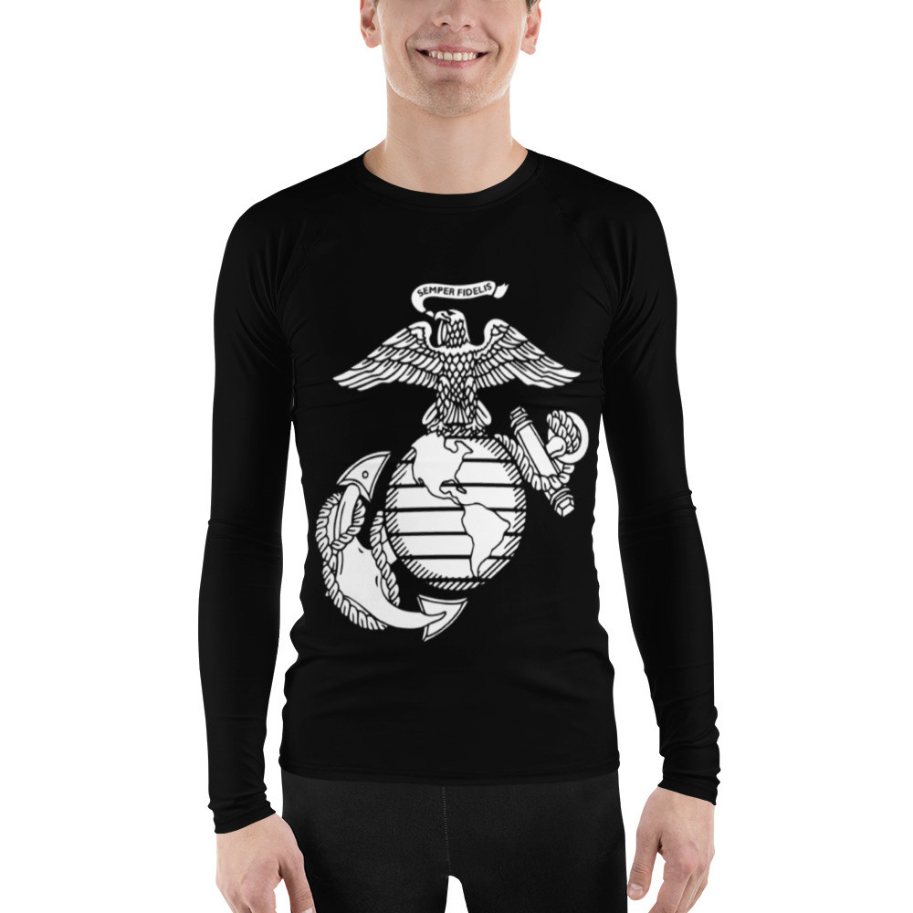Marine EGA Men's Rash Guard - Meach's Military Memorabilia & More