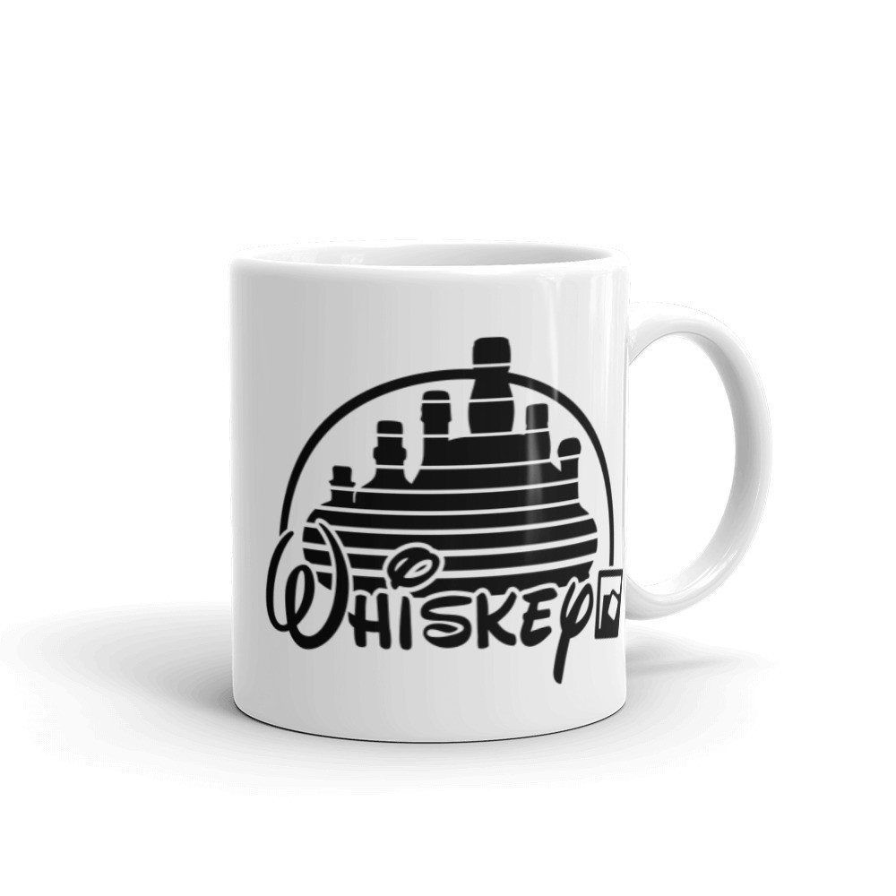Whiskey (White Text) Mug - Meach's Military Memorabilia & More