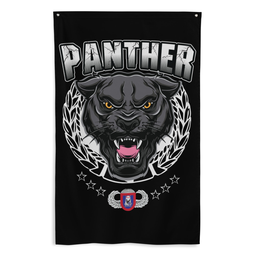 505 PIR Panther Banner - Meach's Military Memorabilia & More