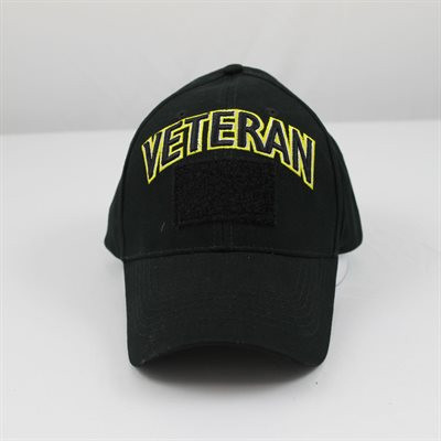 Veteran (Velcro Front) Baseball Cap - Meach's Military Memorabilia & More
