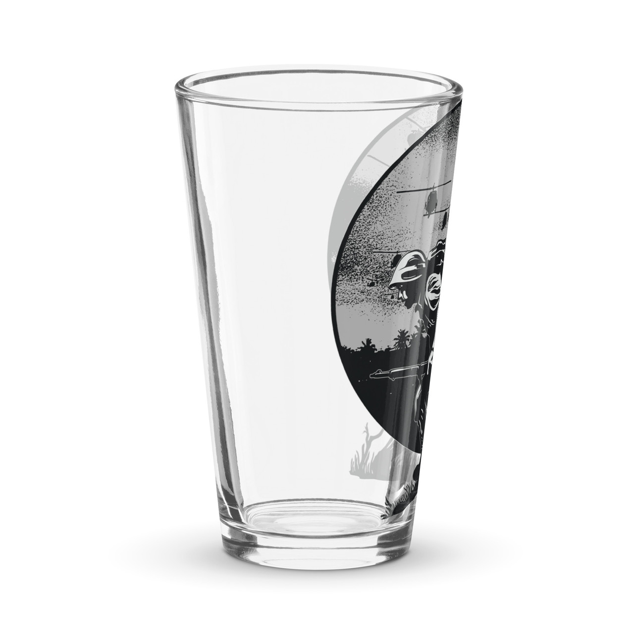 War Fighter pint glass - Meach's Military Memorabilia & More