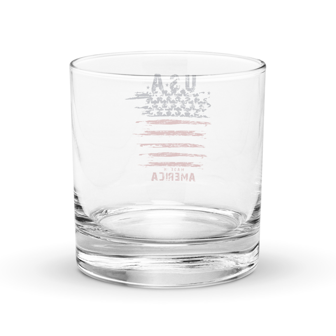 USA Made in America Rocks glass - Meach's Military Memorabilia & More