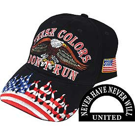 These Colors Don't Run Baseball Cap - Meach's Military Memorabilia & More