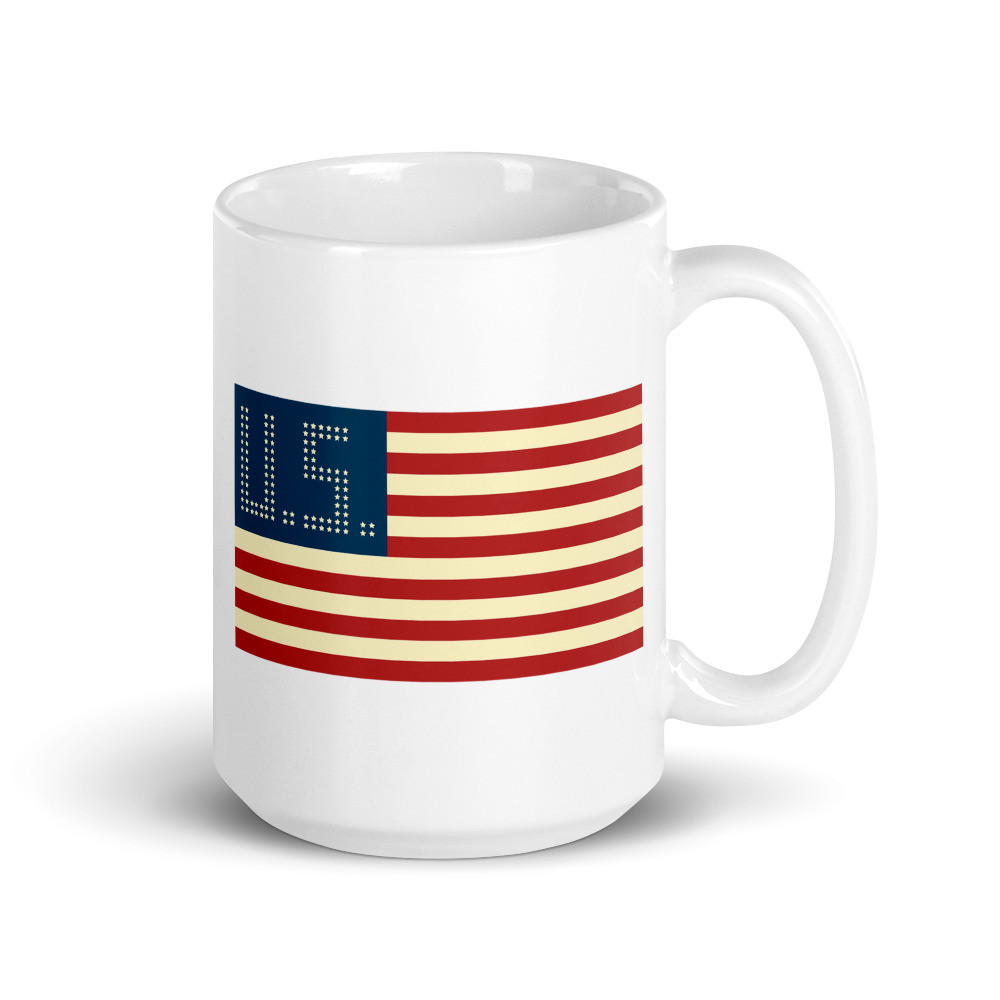 U.S. Flag Design Mug - Meach's Military Memorabilia & More