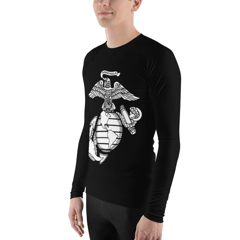 Marine EGA Men's Rash Guard - Meach's Military Memorabilia & More