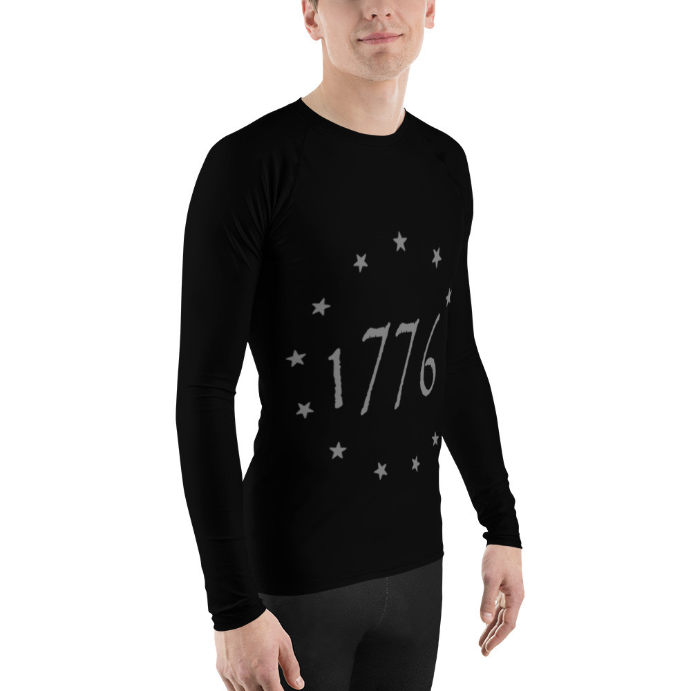 1776 Men's Rash Guard - Meach's Military Memorabilia & More