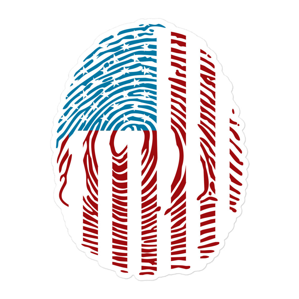 USA Print Bubble-free sticker - Meach's Military Memorabilia & More