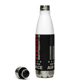 Veteran of the United States Air Force Stainless Steel Water Bottle ...