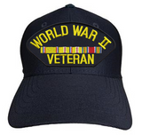 WORLD WAR II VETERAN Baseball Cap - Meach's Military Memorabilia & More